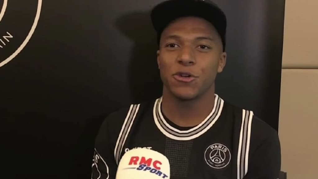 Mbappé "essaie au quotidien" de laisser une trace dans le foot