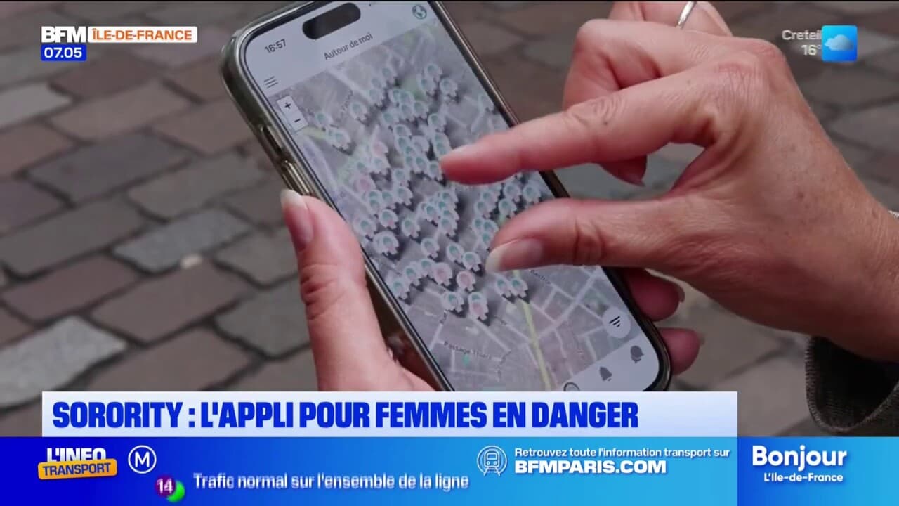 "The Sorority", l'application qui permet aux femmes se sentant en insécurité d’être mise en ...