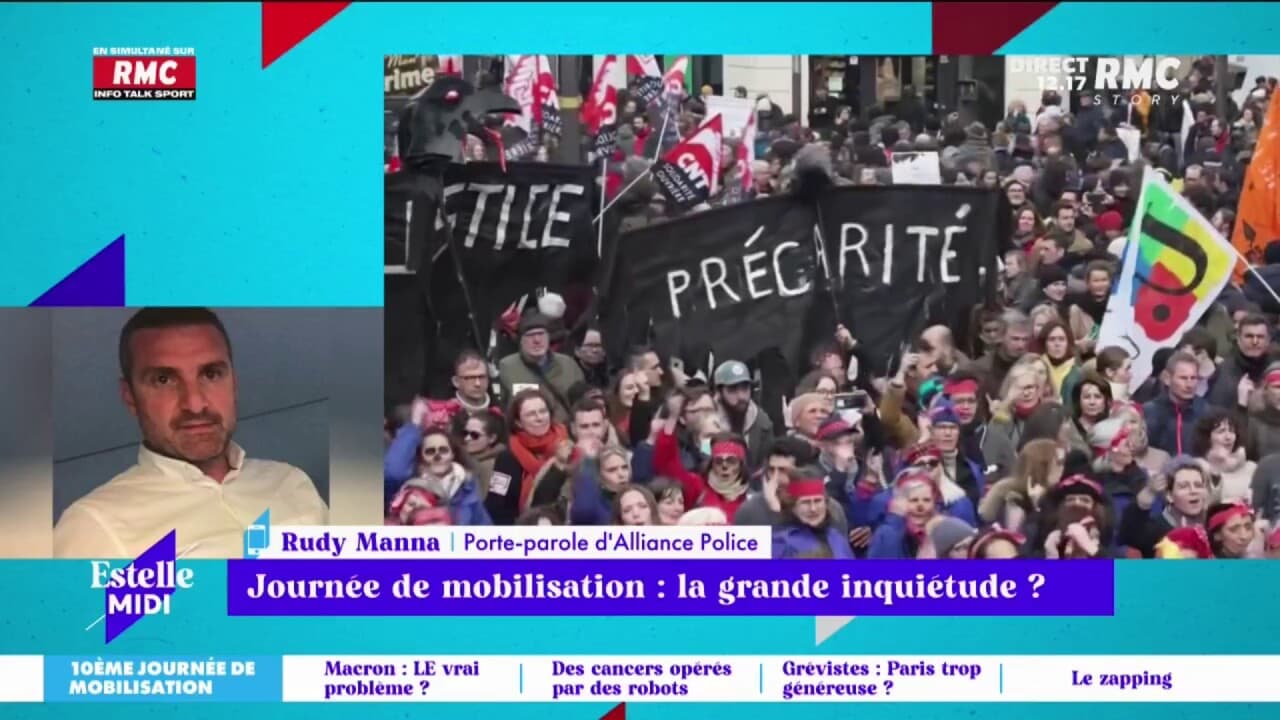 Retraites: "ils viennent s'en prendre aux policiers"