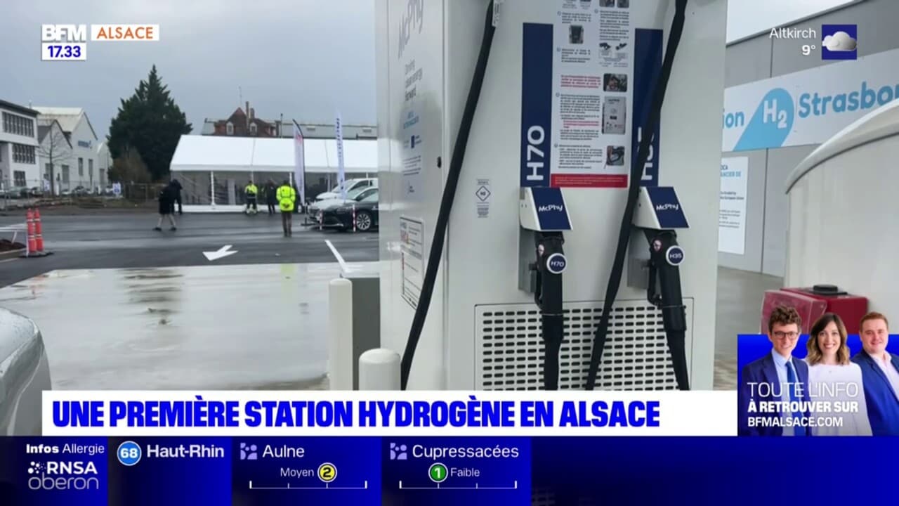 Strasbourg: la première station d’avitaillement hydrogène pour ...