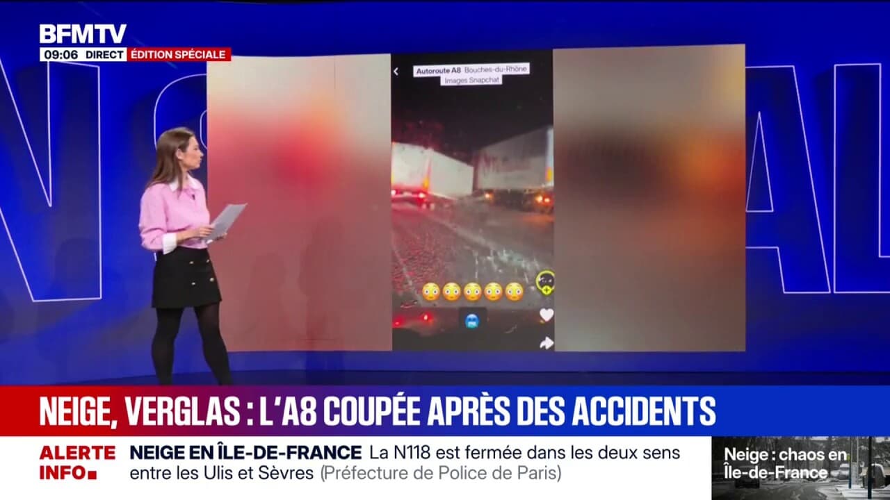 Autoroute A8 coupée, bus stoppés, trafic aérien: le point sur la ...