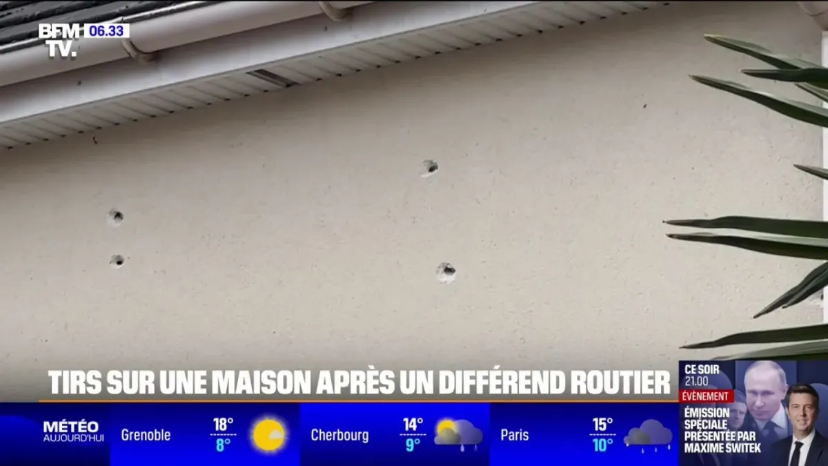 "Des tirs en rafale": après un différend routier, une maison criblée d ...