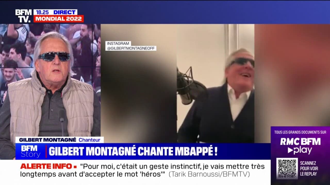🎵 Gilbert Montagnié raconte les coulisses de son hommage à Kylian ...