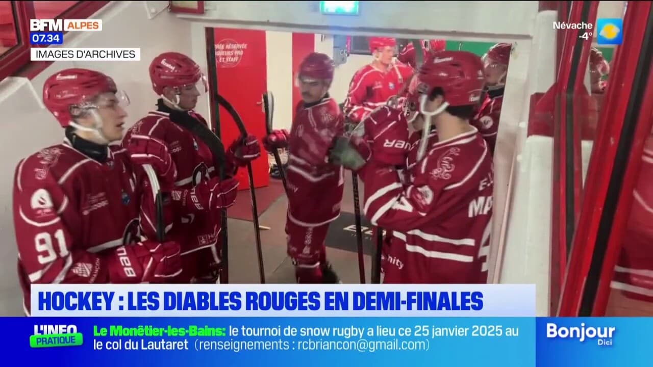 Coupe de France de hockey : les Diables Rouges en demi-finales