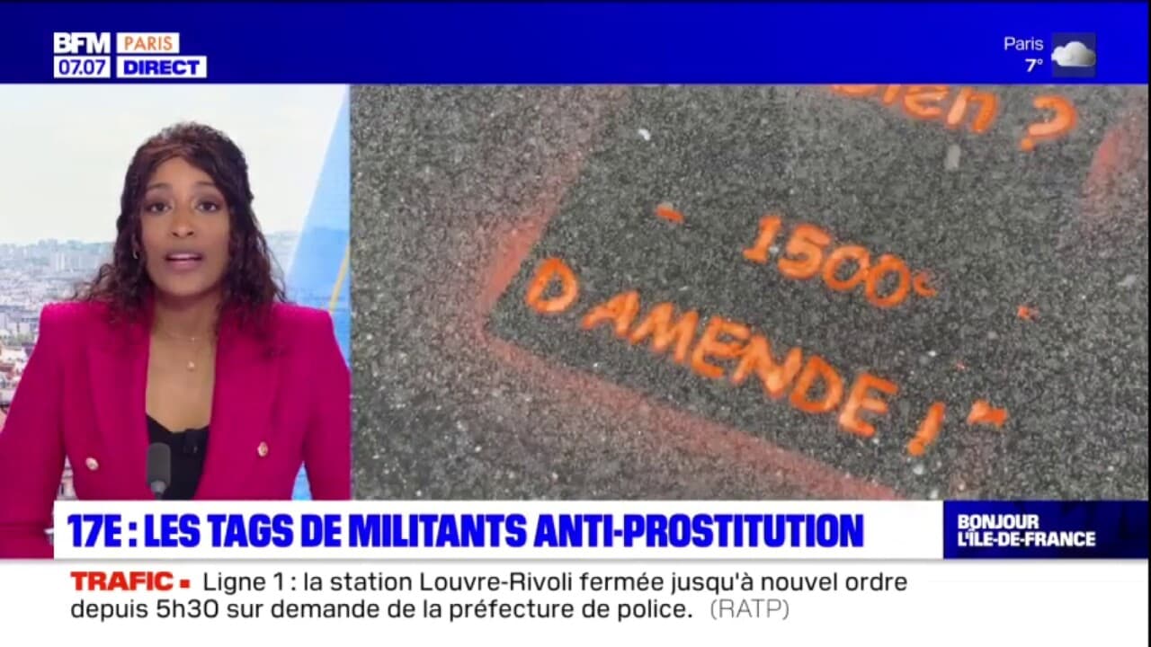 Paris: action anti-prostitution par des militants dans le 17e ...
