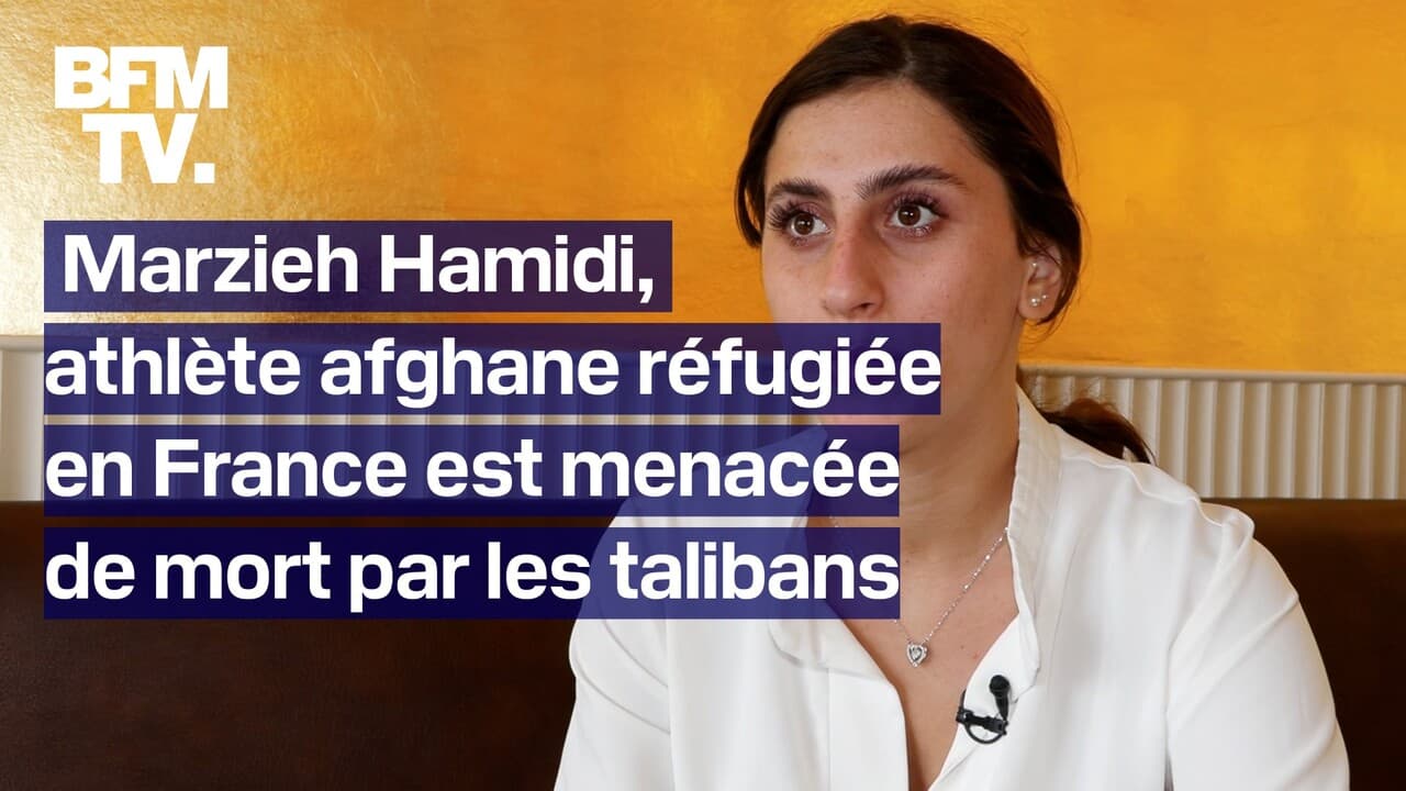Marzieh Hamidi, athlète afghane réfugiée en France, est menacée de mort par les talibans