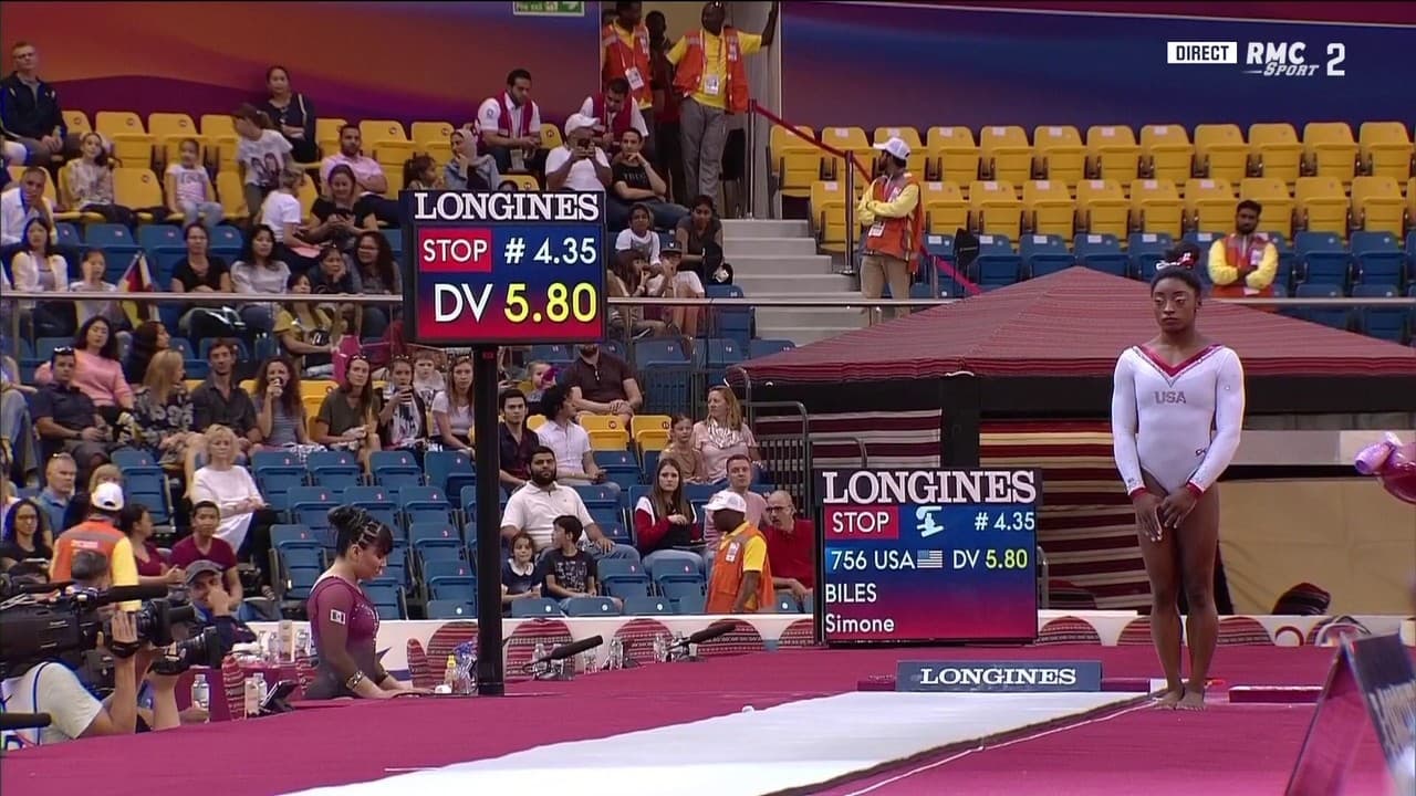 Simone Biles sacrée championne du monde sans trembler sur le saut de ...