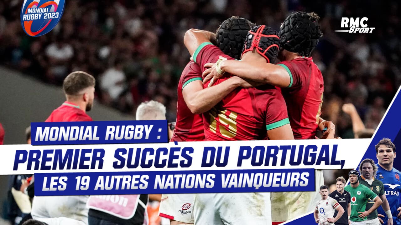 Mondial rugby : Le Portugal, 20e nation à remporter un match, la France 3e