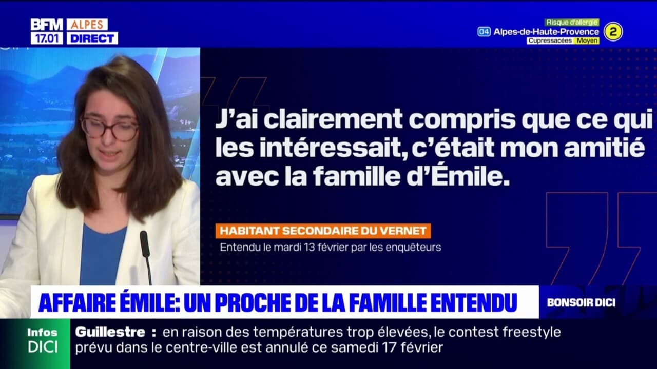 Disparition d’Émile: un proche des grands-parents de l'enfant entendu ...
