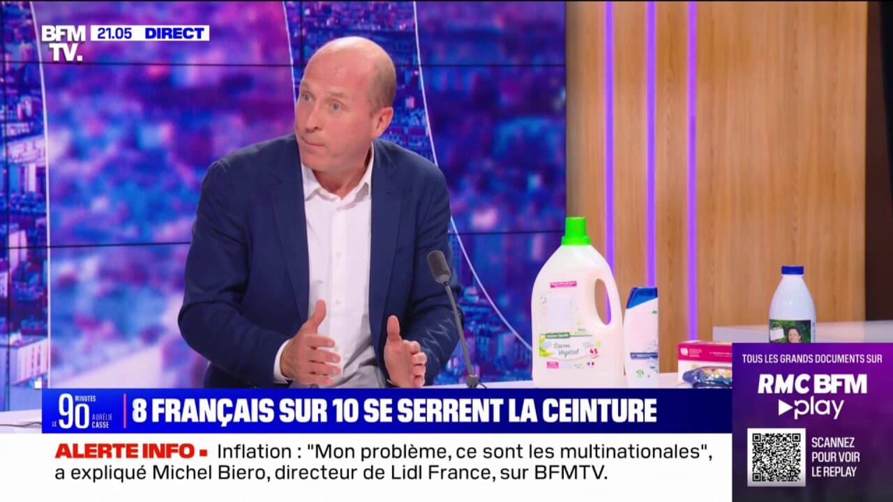 Inflation: "Quand un consommateur entre dans un supermarché, il a une ...
