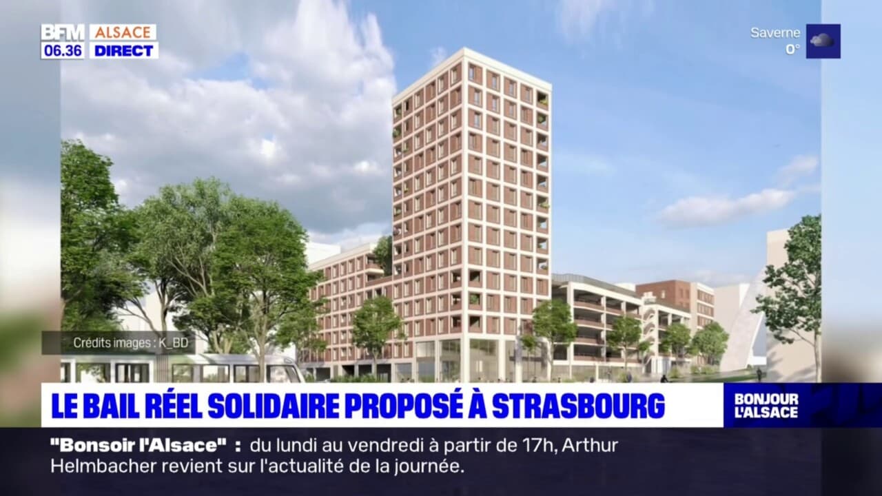 Strasbourg: deux nouveaux immeubles prévus pour 2025, le bail réel ...