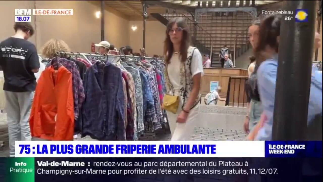 La plus grande friperie de France s'installe à Paris pour le week-end