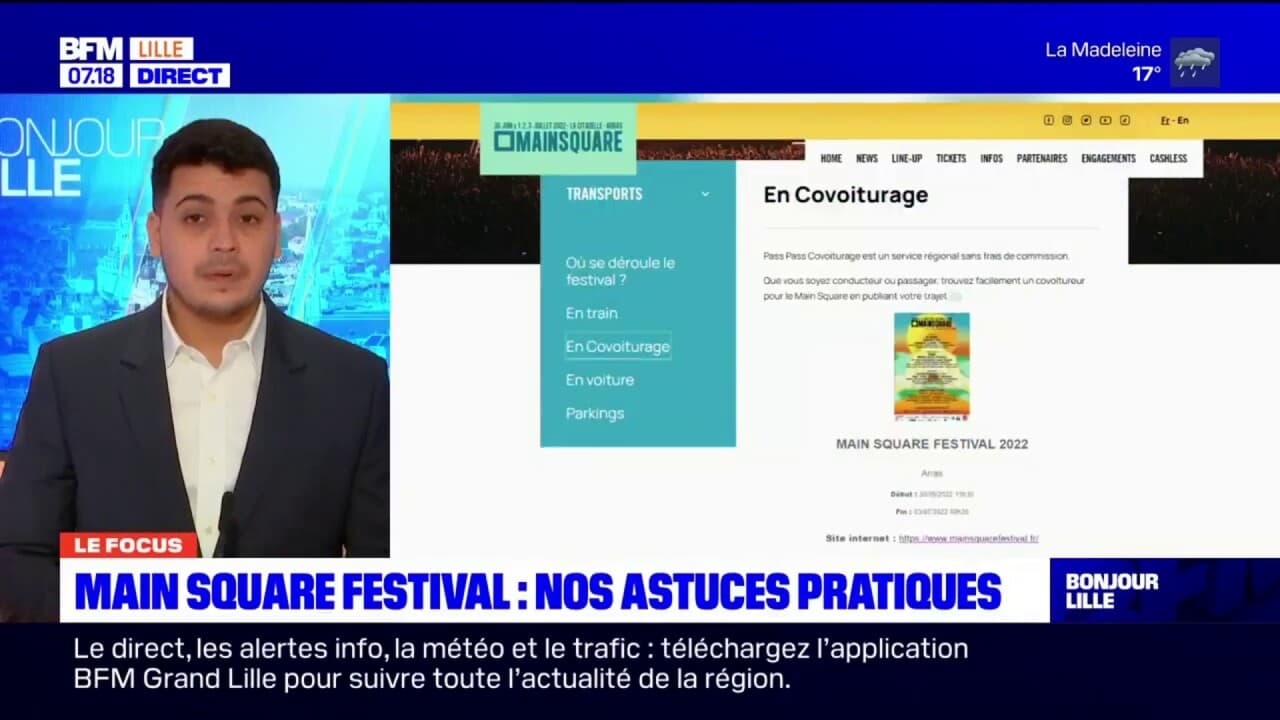 Main Square festival: les conseils pratiques pour accéder à la ...
