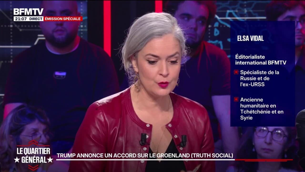 "Futur accord sur le Groenland": Elsa Vidal, éditorialiste politique ...