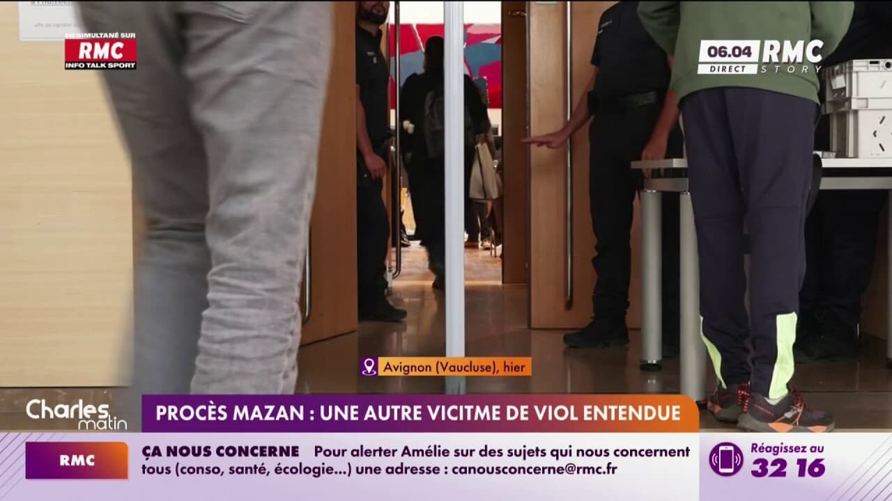 Procès Mazan : une autre victime de viol entendue