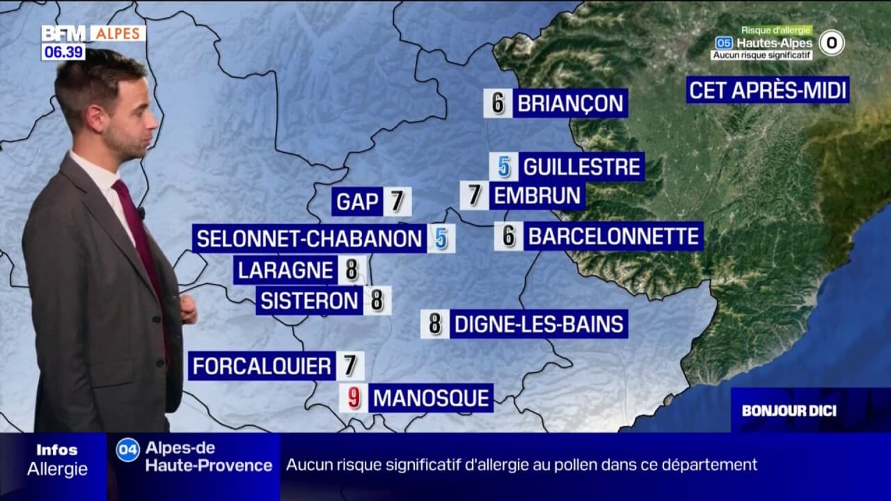 Météo Alpes du Sud: de la grisaille prévue ce lundi, 7°C à Gap et ...