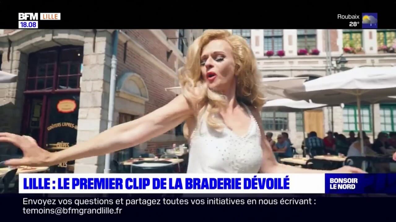 Lille: le premier clip de la braderie dévoilé