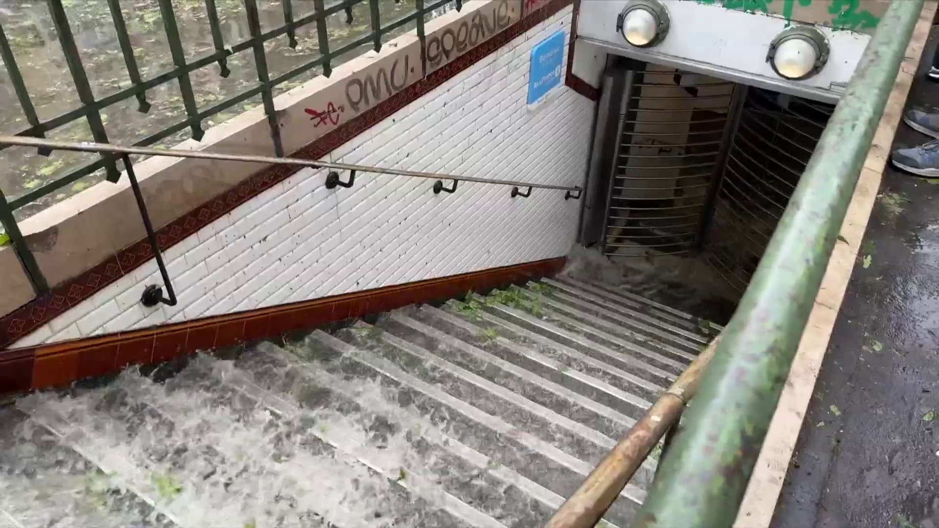 Orage à Paris: plusieurs arrêts de métro non desservis en raison d ...