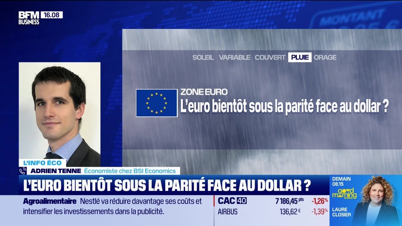 L'éco du monde : L'euro bientôt sous le dollar ? - 19/11