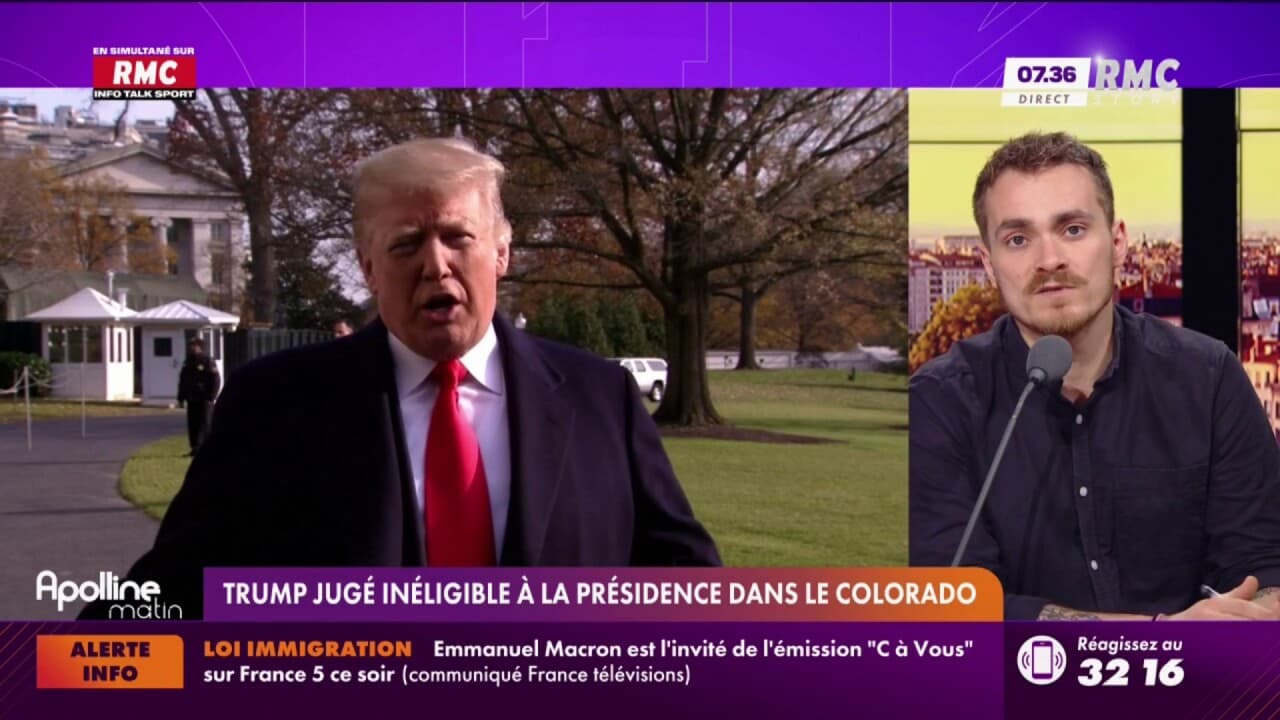 Trump jugé inéligible à la présidence dans le Colorado