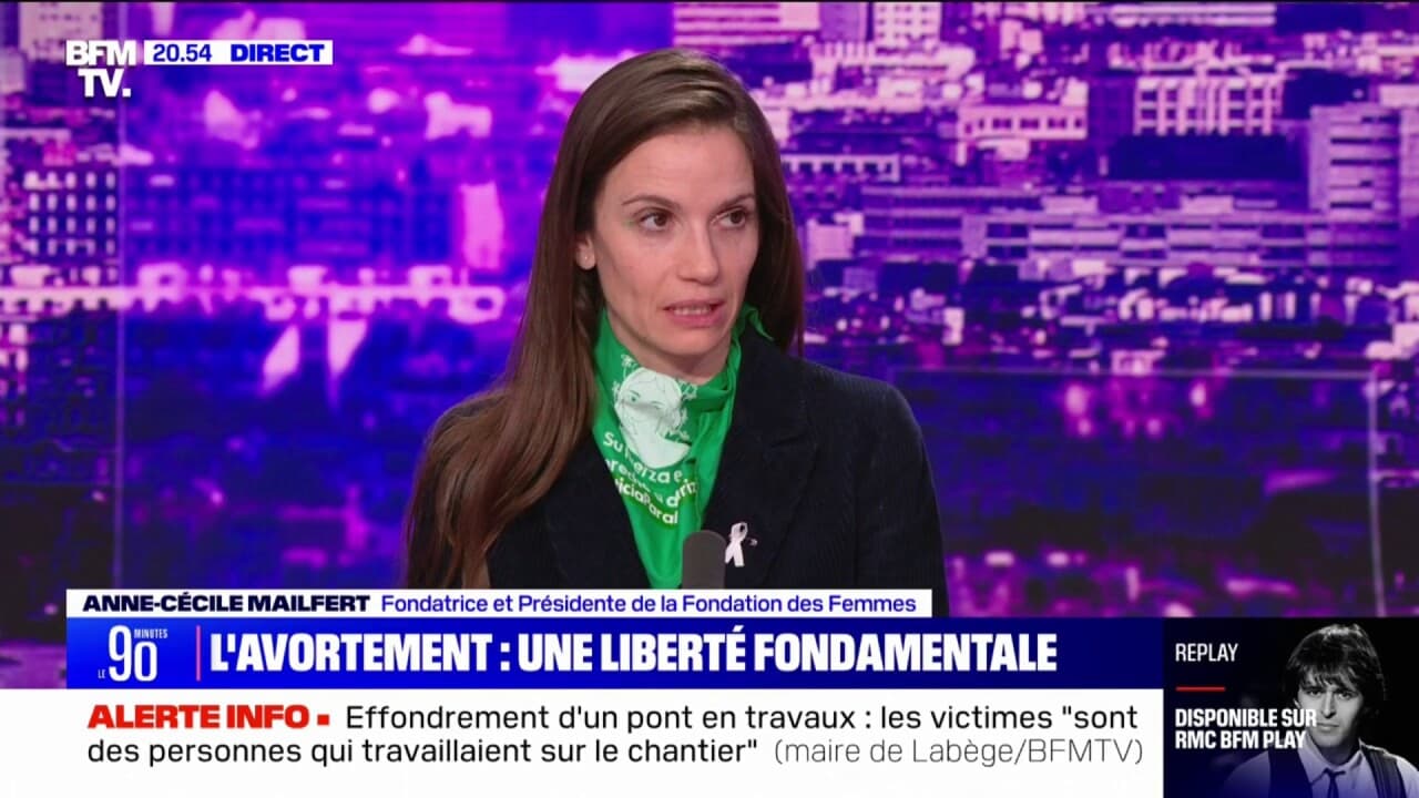 IVG dans la Constitution: "Beaucoup de joie et d'émotions" pour Anne ...