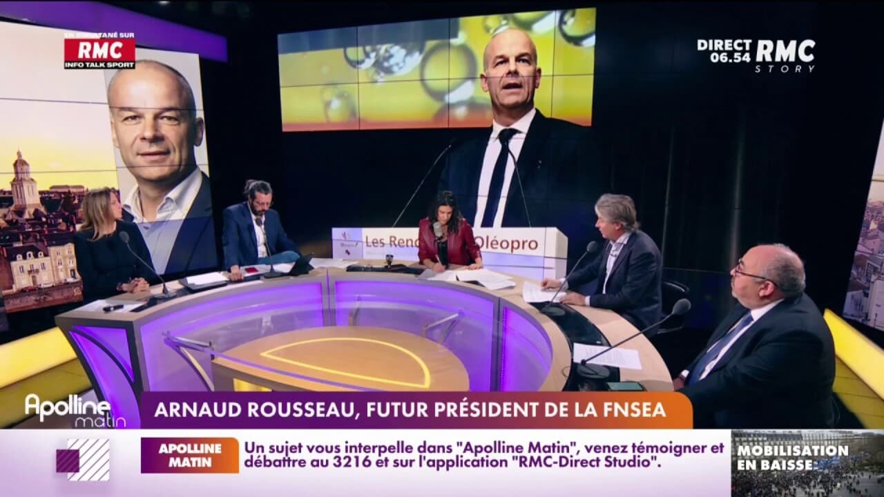 Arnaud Rousseau, prochain président de la FNSEA