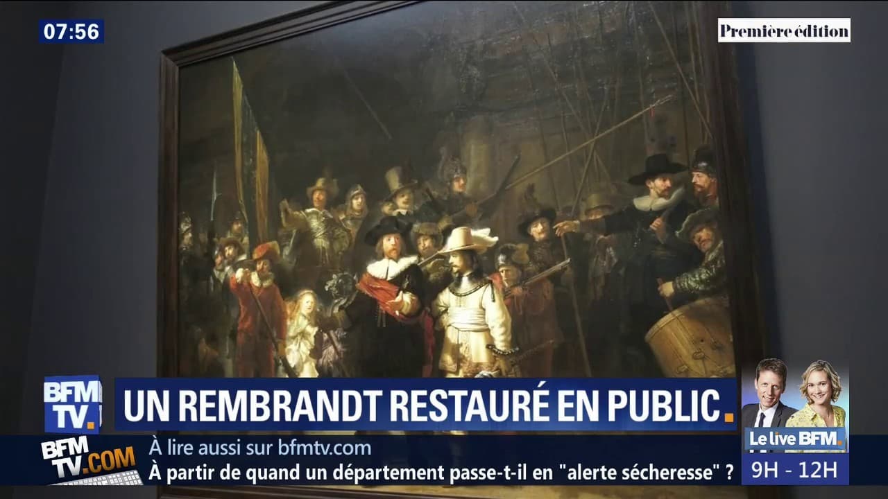 Les visiteurs du Rijksmuseum d'Amsterdam vont pouvoir observer la ...