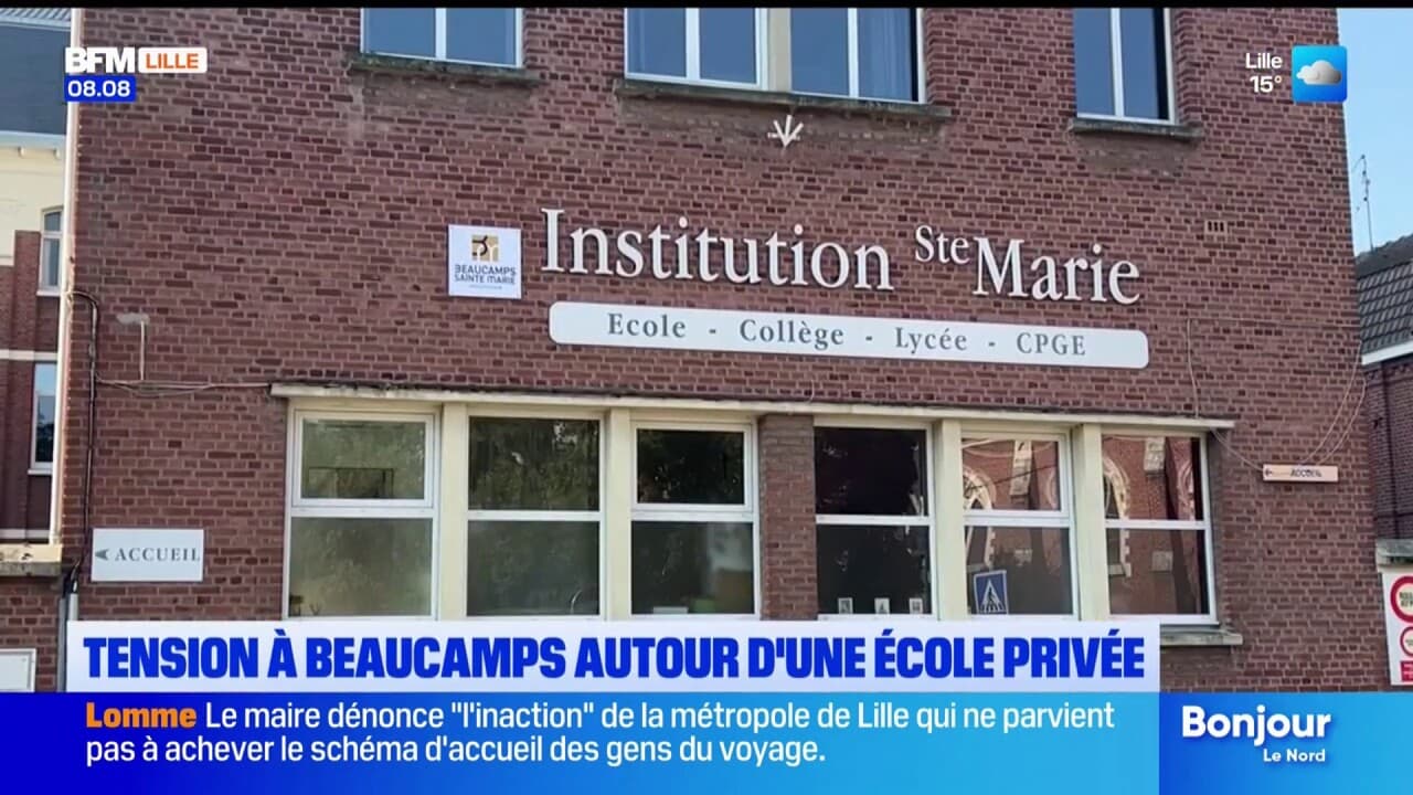Nord: tensions autour de la gestion d'une école privée à Beaucamps-Ligny