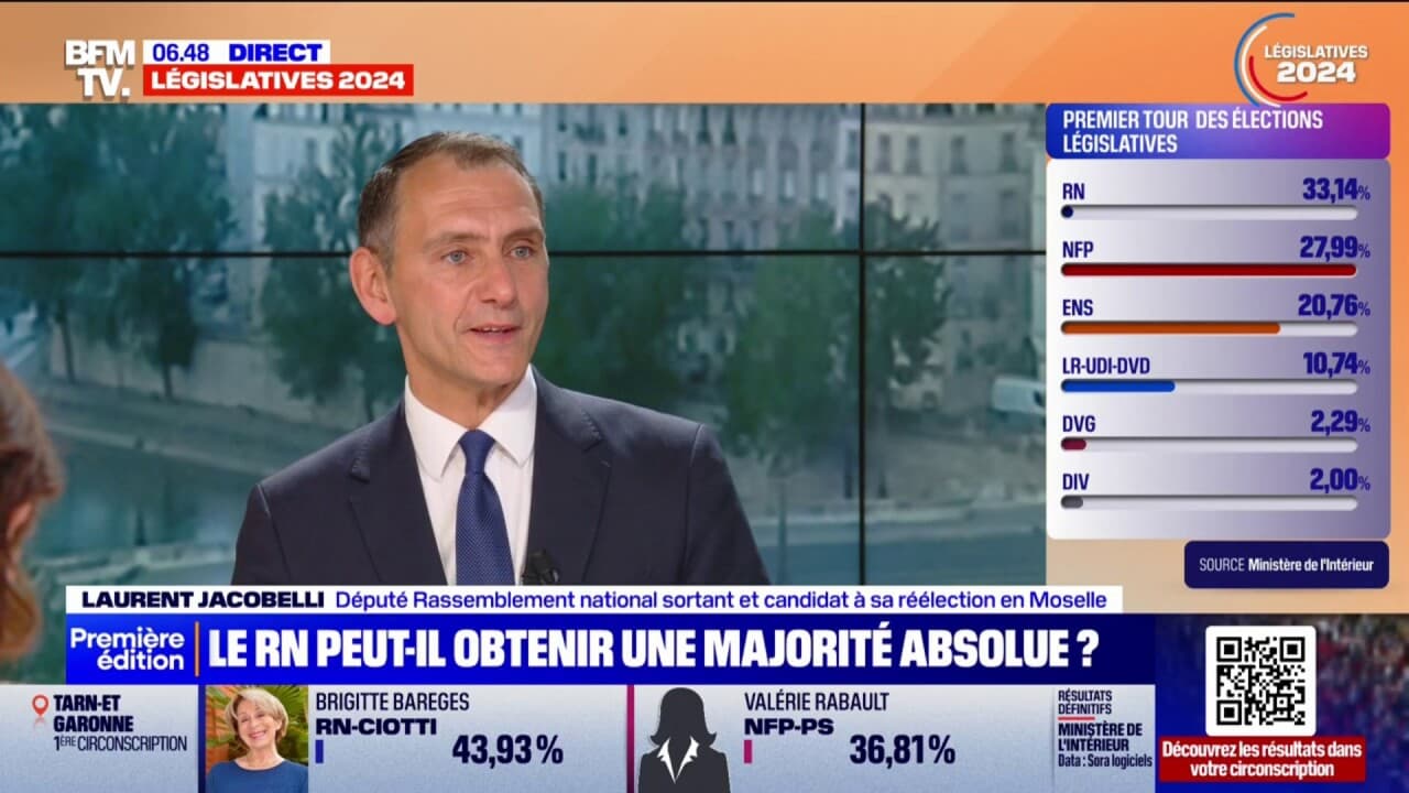 Laurent Jacobelli (RN): "Nous avons de grands espoirs d'avoir la ...