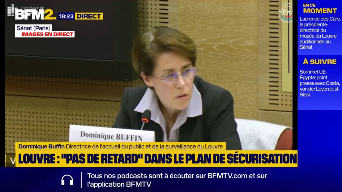 Vol au Louvre: "La possibilité d'armement" des agents "n'est pas ...
