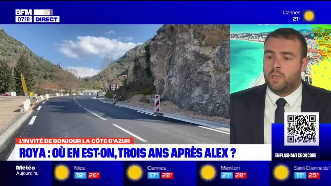 Tempête Alex: 85% des travaux ont été faits dans la vallée de la Roya ...