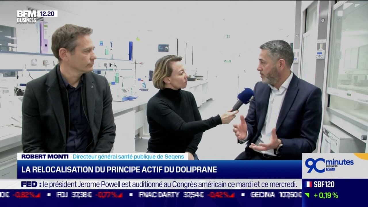 Seqens veut relocaliser la production de paracétamol en France, avec un ...
