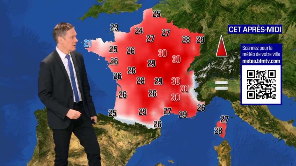 Météo: un temps ensoleillé sur une large partie de la France pour ce samedi