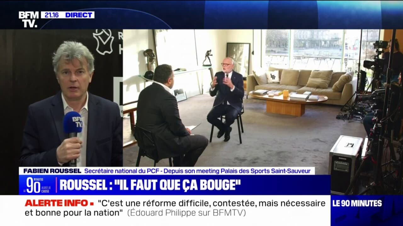 Fabien Roussel: "Il suffit que 10% des séniors [au chômage] retrouvent ...