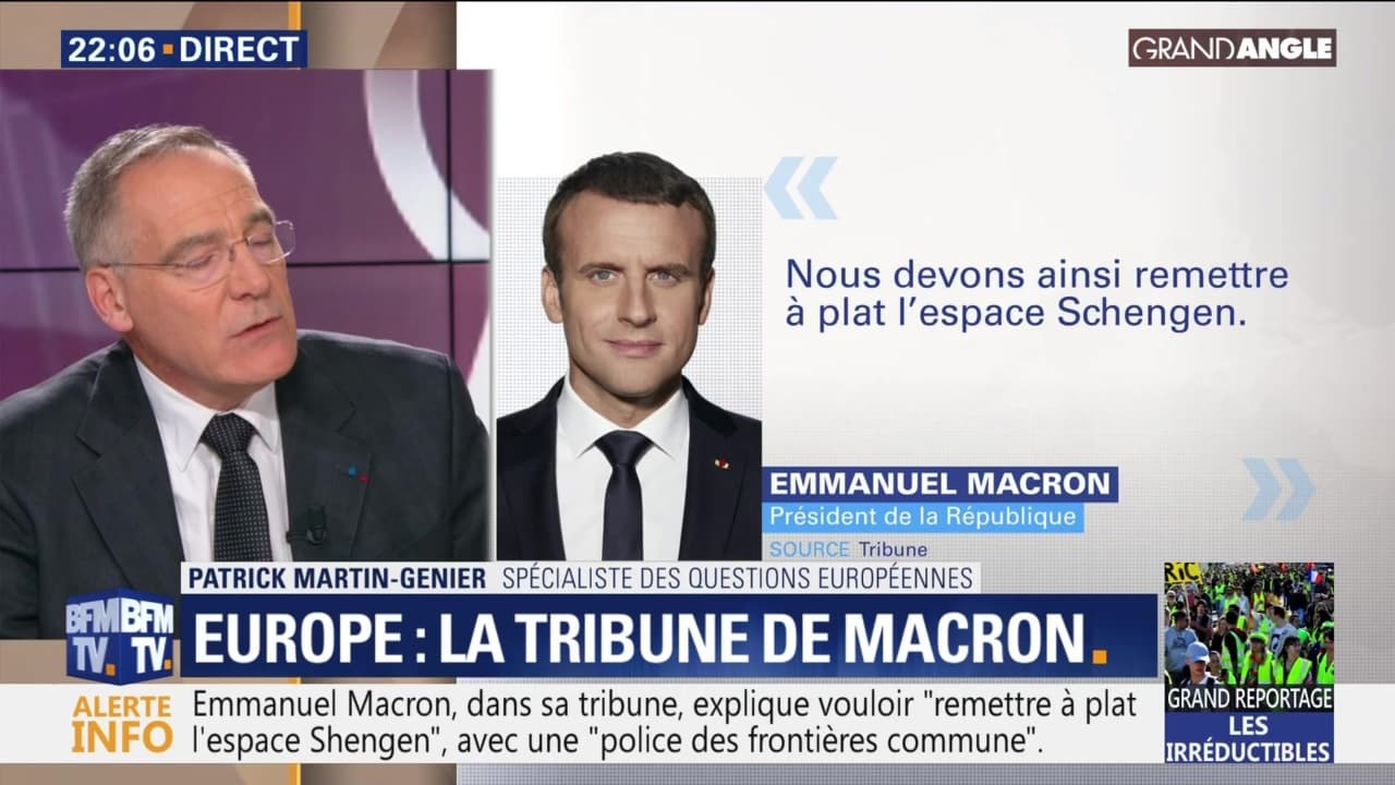 Europe : la tribune d’Emmanuel Macron Europe : la tribune d’Emmanuel Macron