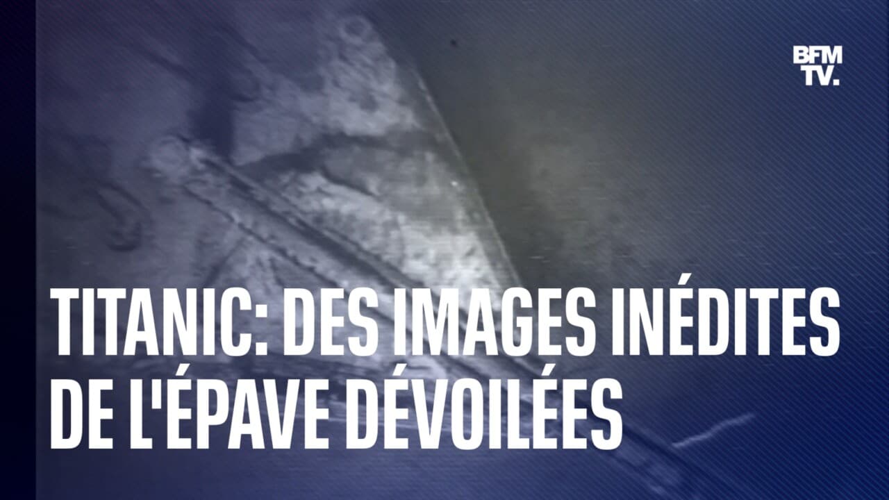 Des images inédites de l'épave du Titanic lors des premières ...