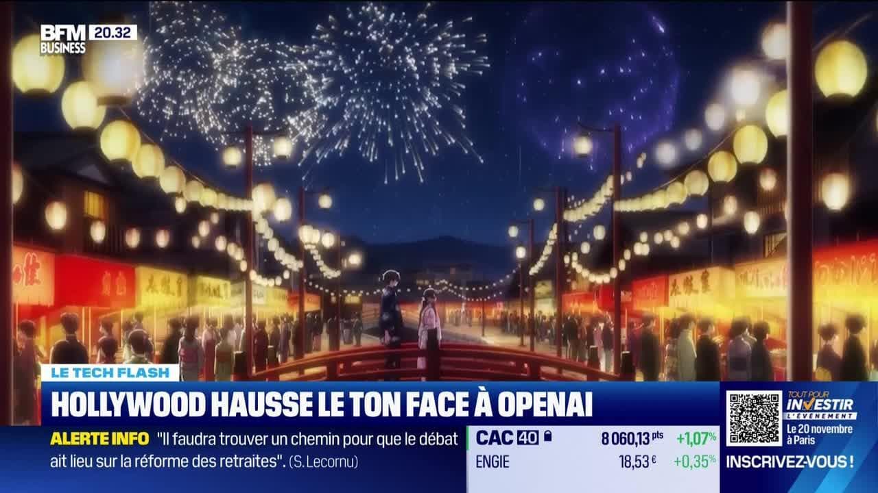 Le Tech Flash : Hollywood hausse le ton face à OpenAI, par Léa Benaim ...