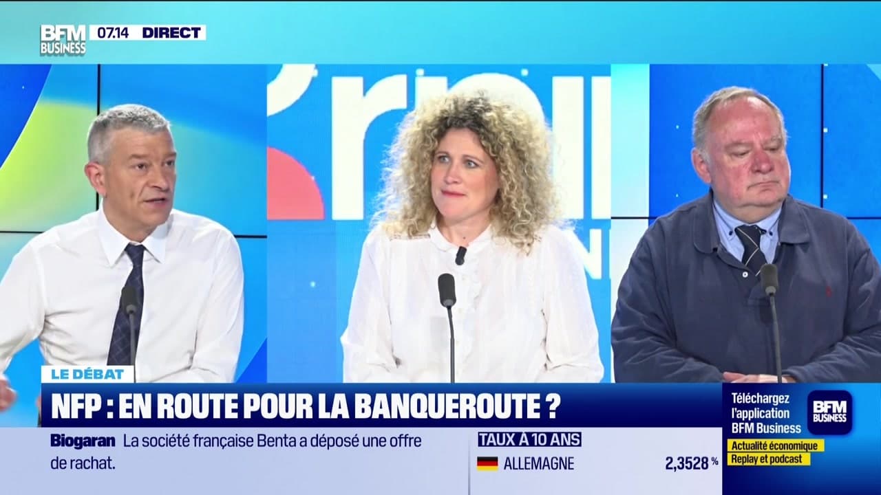 Nicolas Doze face à Jean-Marc Daniel : NFP, en route pour la ...