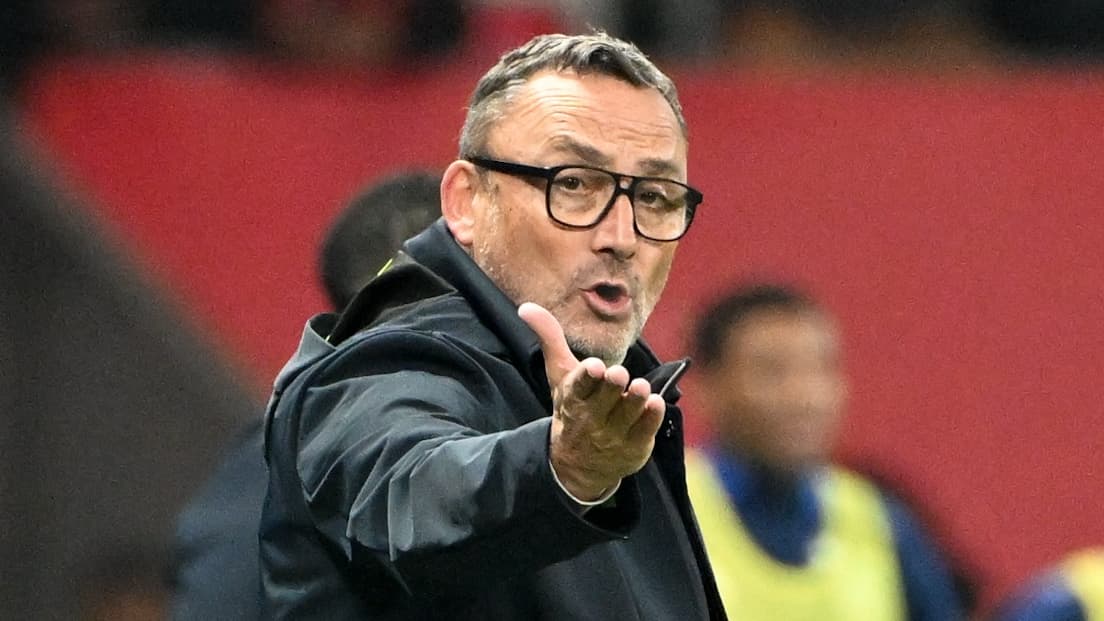 Nice-Strasbourg: victime d’une migraine, Franck Haise s'est rendu aux ...