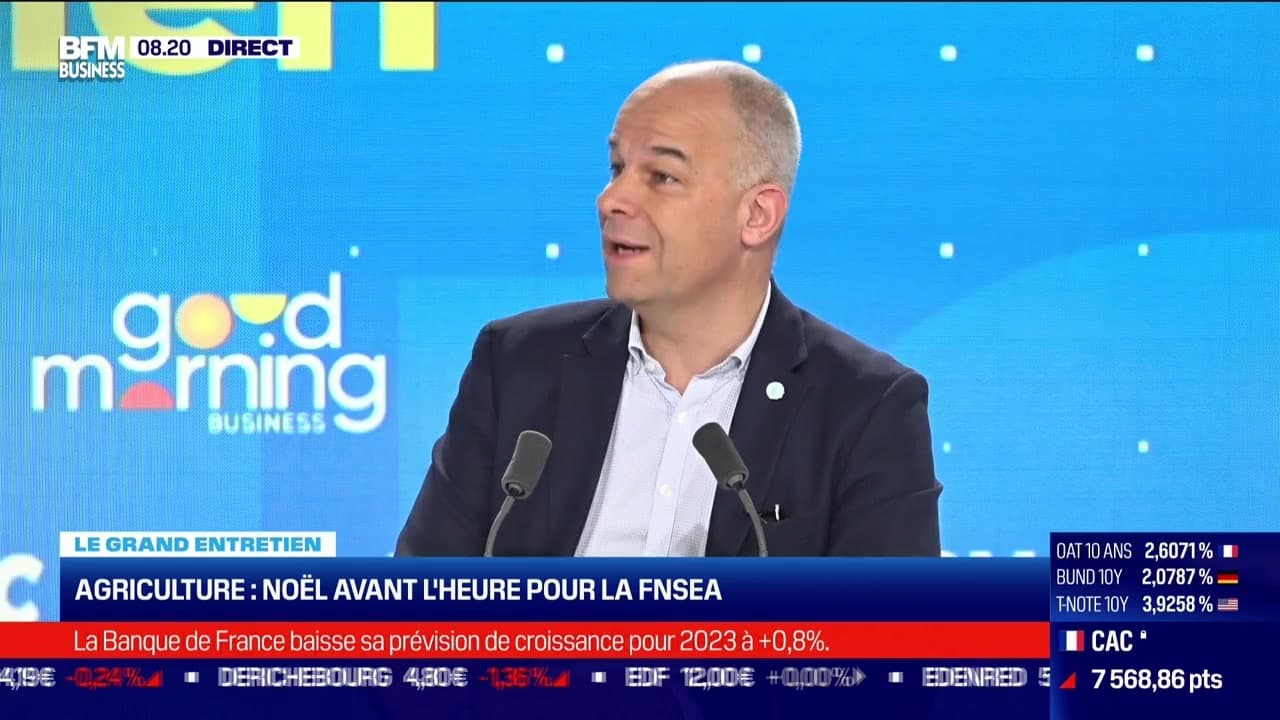 Arnaud Rousseau (FNSEA) : Noël avant l’heure pour la FNSEA - 19/12