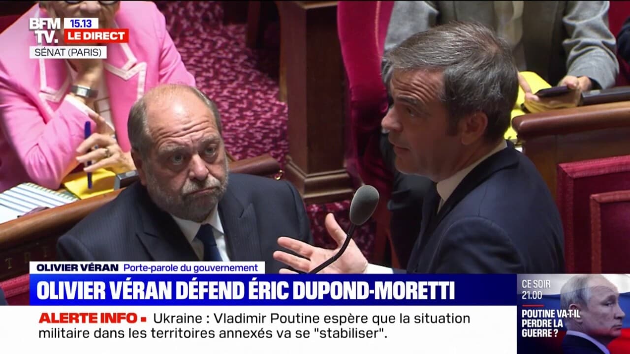 Soupçons de prise illégale d'intérêts: Olivier Véran défend Éric Dupond ...