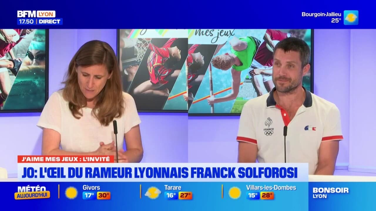 J'aime mes Jeux du 17 juillet: Lyon un terre de champions d'aviron pour Franck Solforosi