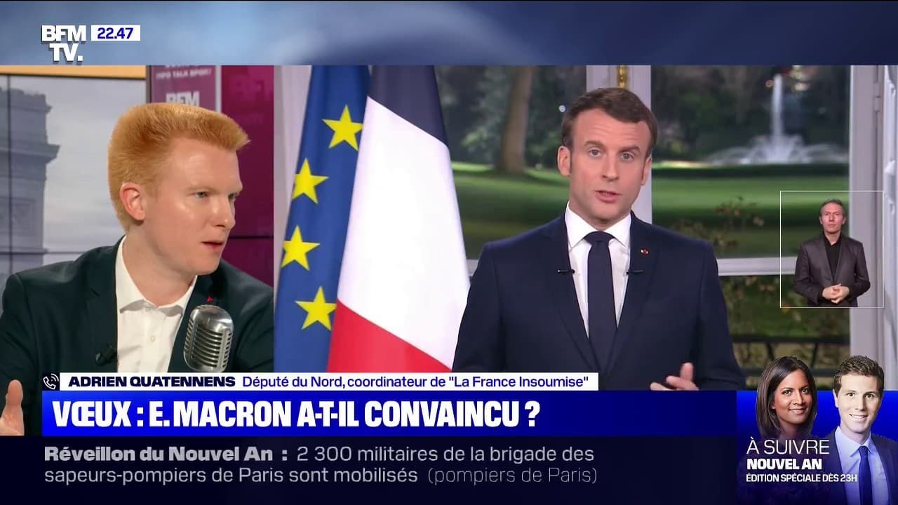 Retraites: Adrien Quatennens (LFI) appelle les Français "à se mobiliser ...