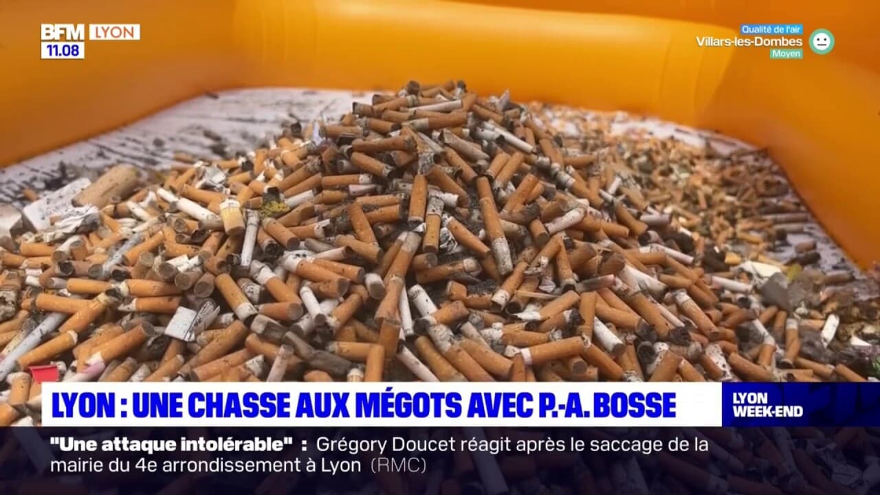 Lyon: un champion du monde de 800m se mobilise pour le ramassage des mégots