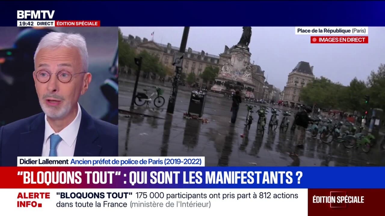 Maintien de l'ordre: "Les policiers ne commencent jamais les violences ...