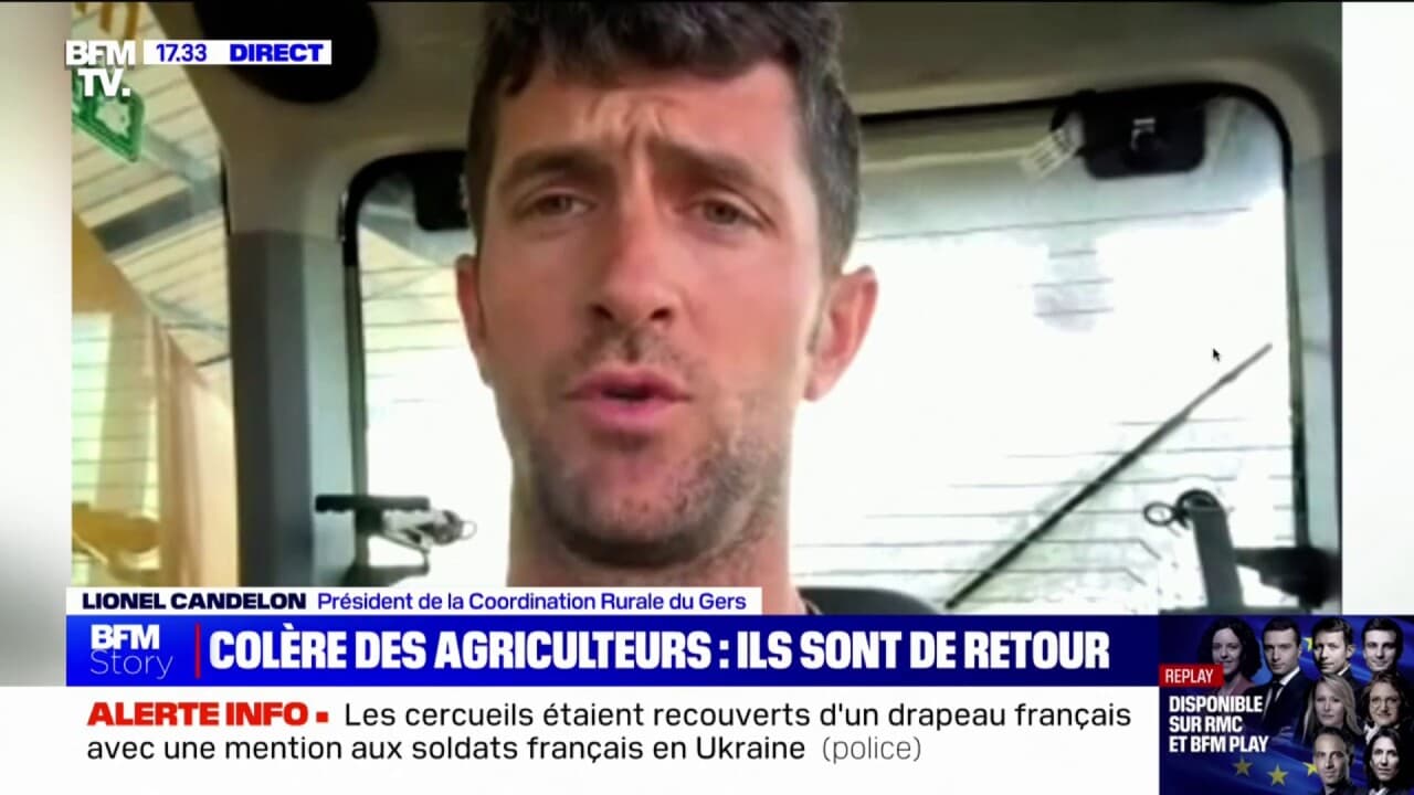 Mobilisation des agriculteurs: "On veut vivre de notre métier, c'est ...