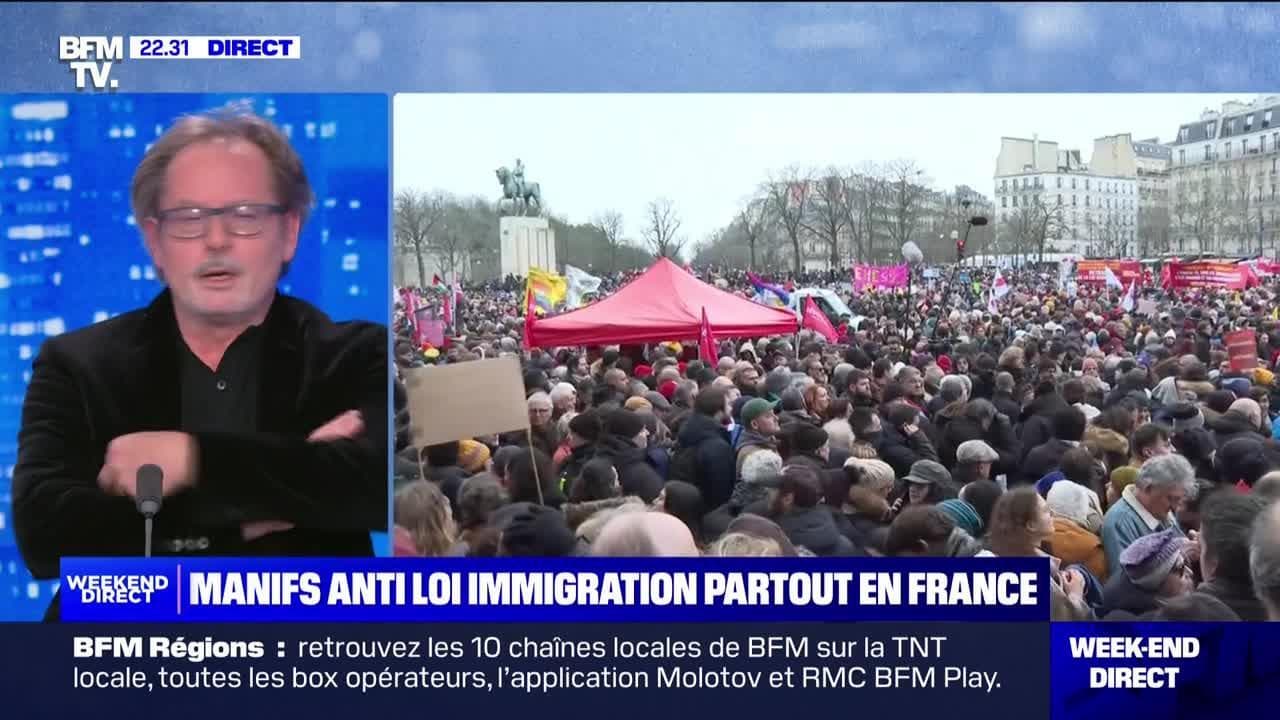 Manifs Anti Loi Immigration Partout En France 21 01