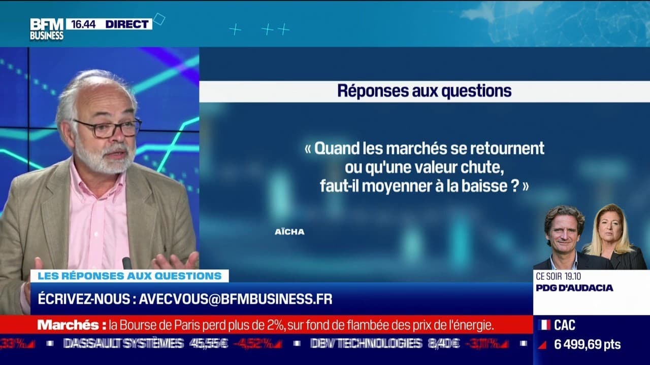 Les réponses aux questions : “Quand les marchés se retournent ou qu’une ...