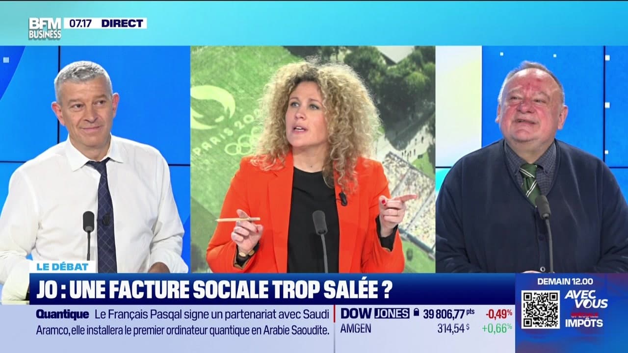 Nicolas Doze face à Jean-Marc Daniel : JO, une facture sociale trop ...