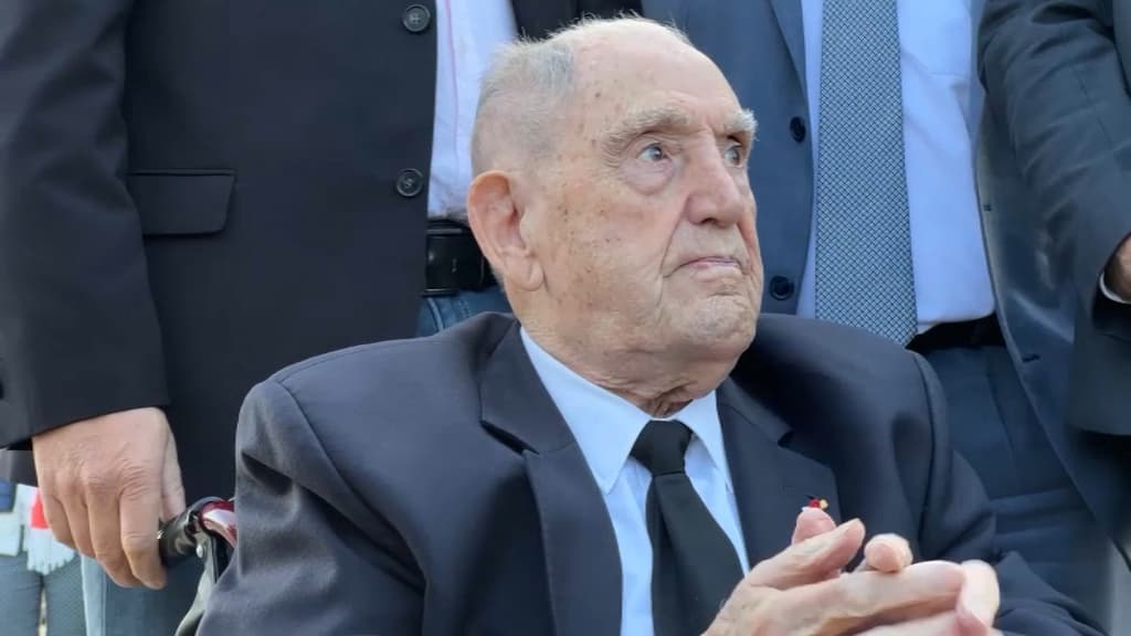 Ouistreham: le héros de la Libération Léon Gautier a fêté ses 100 ans